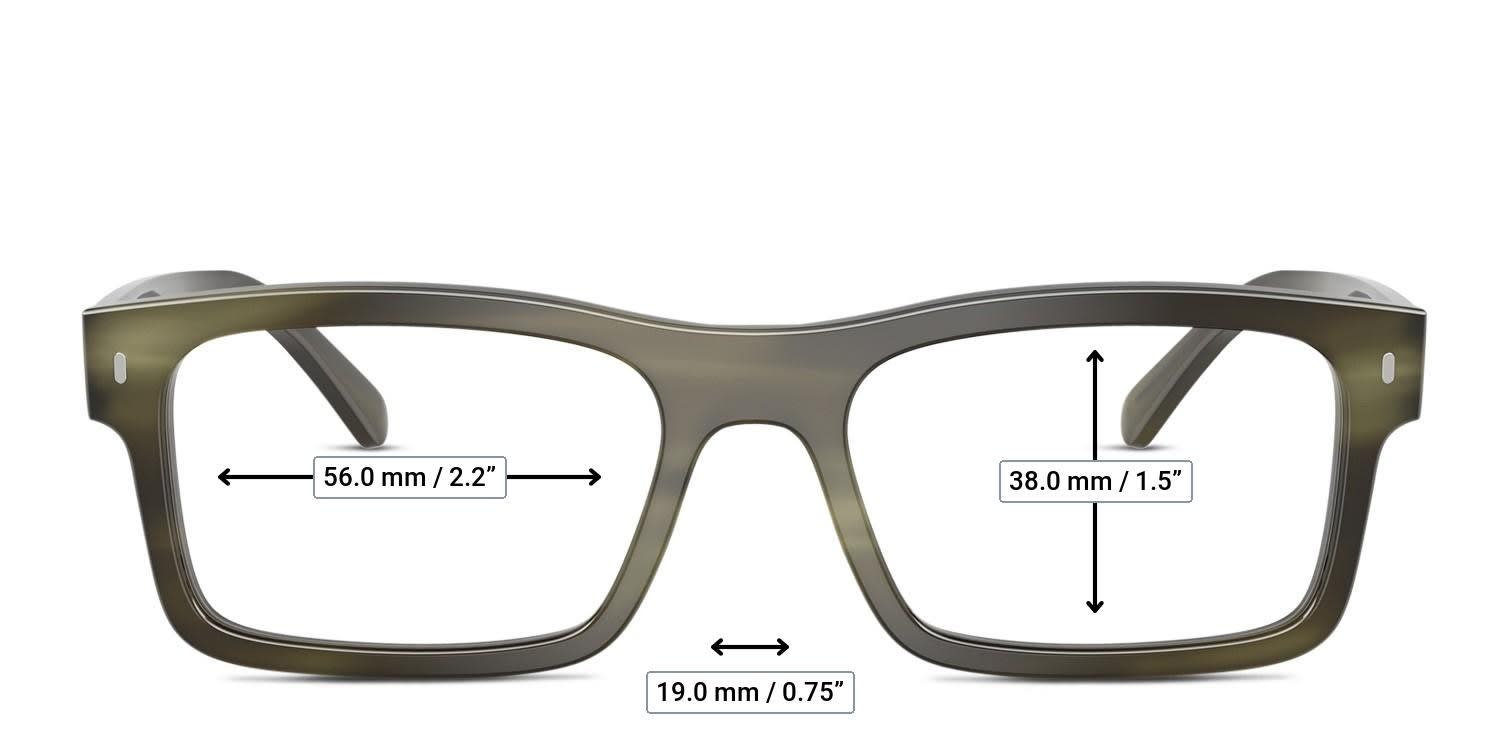 Ray-Ban RX5435 tortoise , green frame