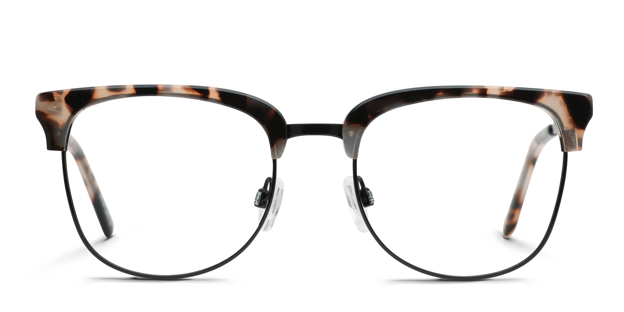 Quay Evasive Tortoise, Beige, Black Prescription Eyeglasses