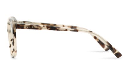 Diff Maisie Tortoise, Beige Prescription Eyeglasses