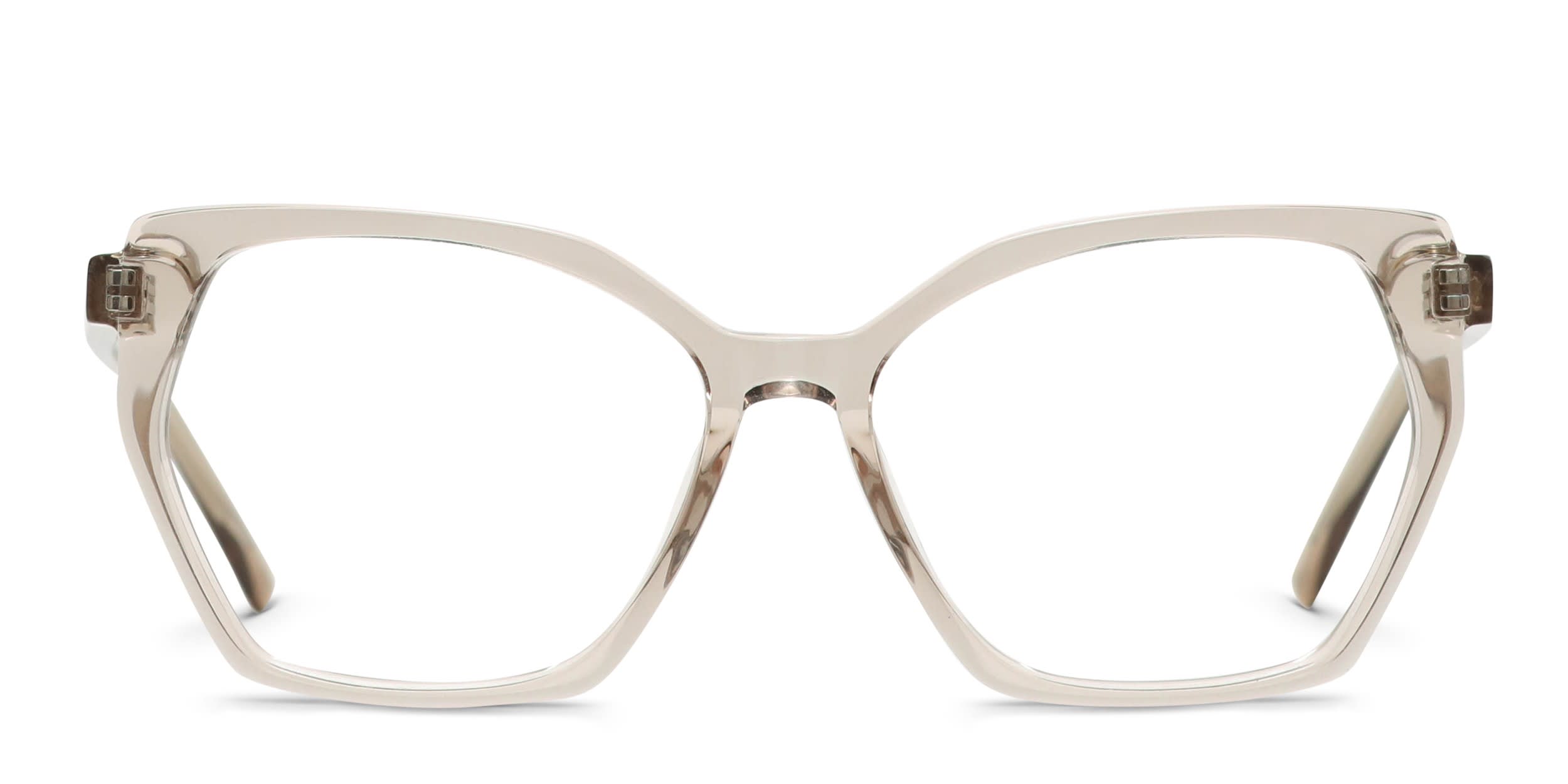 Diff Maisie Beige, Clear Prescription Eyeglasses