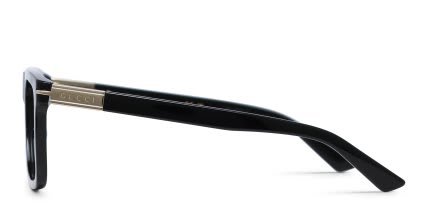 Gucci GG1504O Shiny Black Prescription Eyeglasses