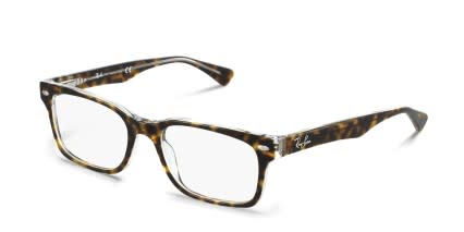 Ray-Ban 5286 Tortoise Eyeglasses | Includes Free Rx Lenses | GlassesUSA.com