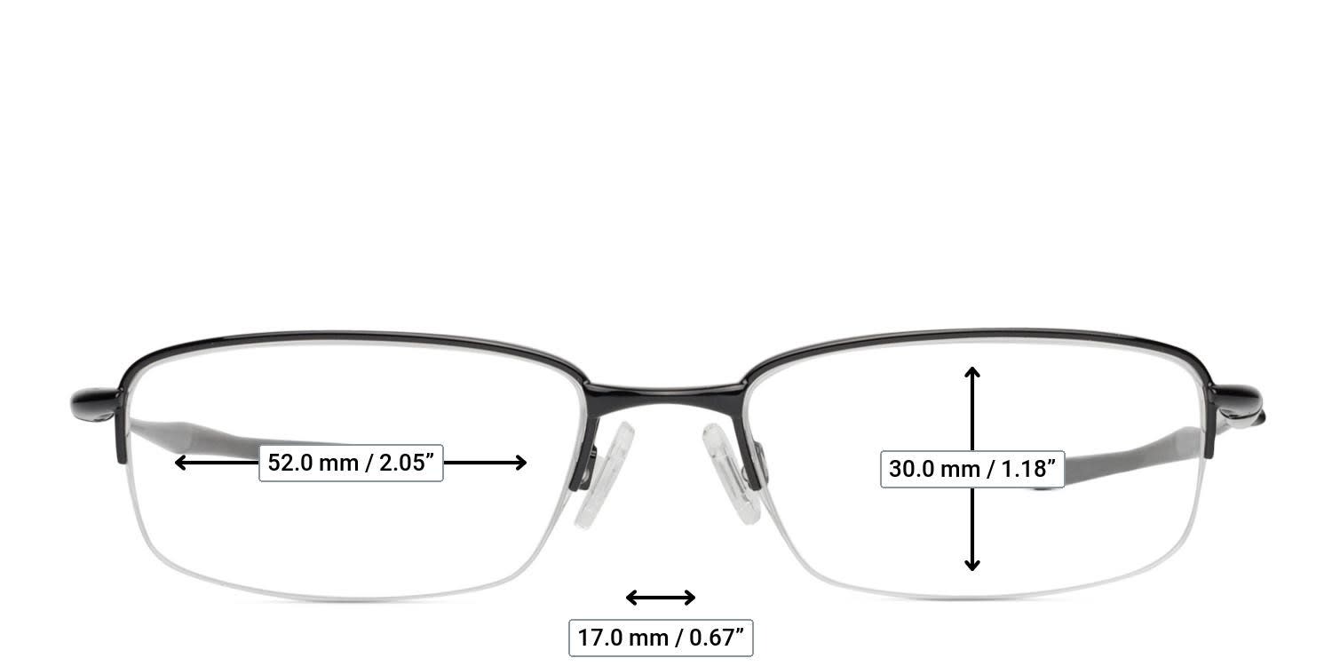 Oakley Clubface Black Eyeglasses | Includes Free Rx Lenses | GlassesUSA.com