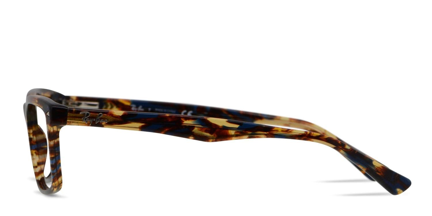 Ray-Ban 5287 Blue Tortoise Prescription Eyeglasses