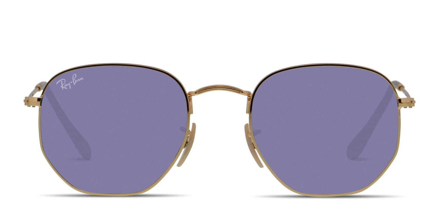 Ray-Ban RB3548N Gold/Purple Sunglasses