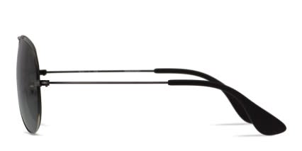 Ray-Ban 3558 Gunmetal/Black/Green Prescription Sunglasses