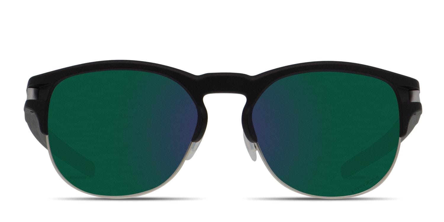 Oakley OO9394M Latch Key Black/Silver/Green Prescription Sunglasses