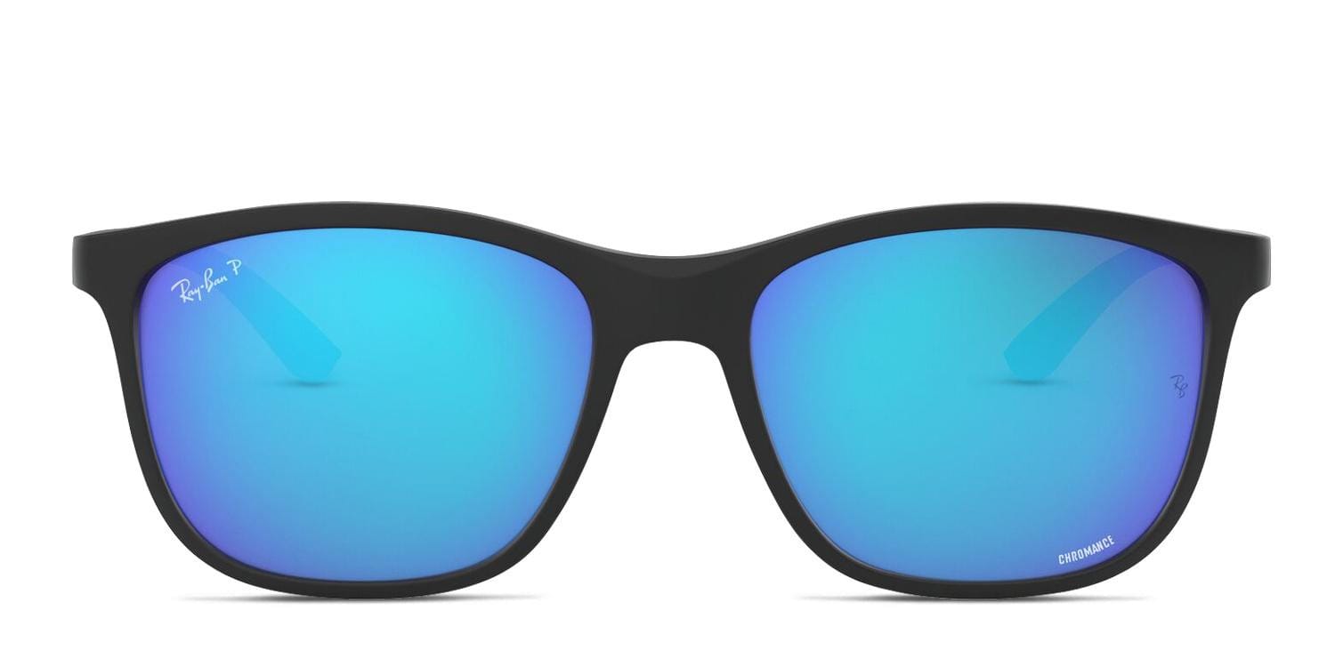 Ray-Ban RB4330CH Chromance Black, Blue Prescription Sunglasses