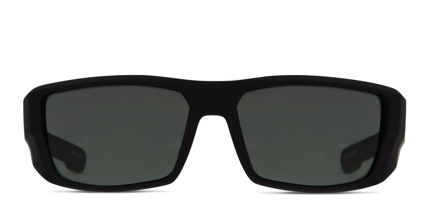 Spy Dirk Black, Green Prescription Sunglasses - 50% Off Lenses