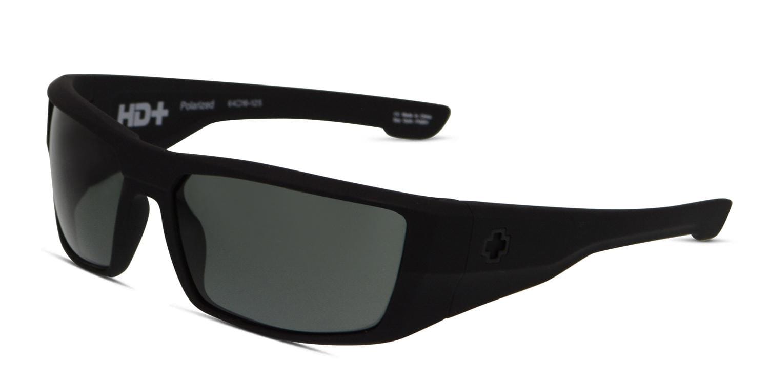 Spy Dirk Black/Green Prescription Sunglasses