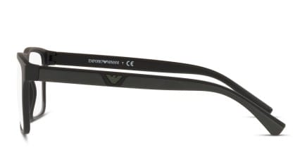 Emporio Armani EA4115 w/Clip-On Black/Olive Prescription Eyeglasses