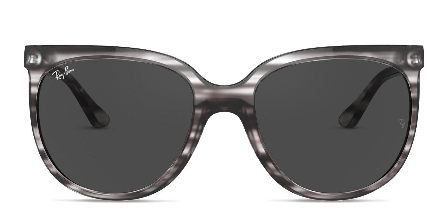 Ray-Ban 4126 Cats 1000 Gray/Tortoise Prescription Sunglasses