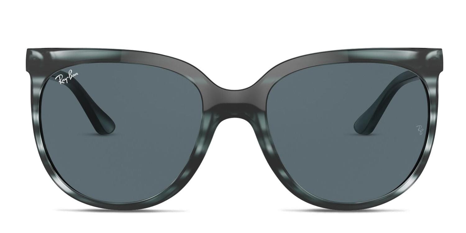 Ray-Ban 4126 Cats 1000 Blue/Tortoise Prescription Sunglasses