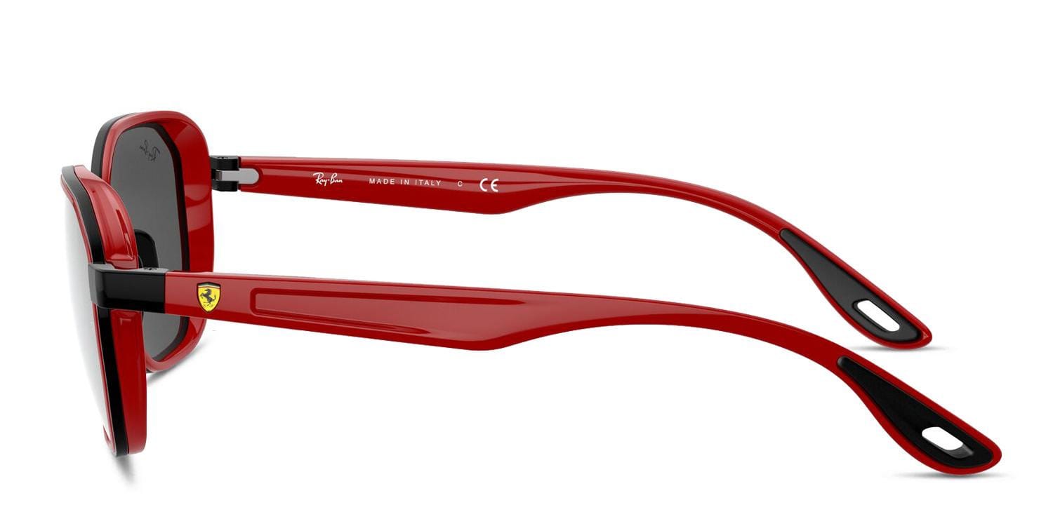 Ray-Ban RB3674M Scuderia Ferrari Red/Black Prescription Sunglasses