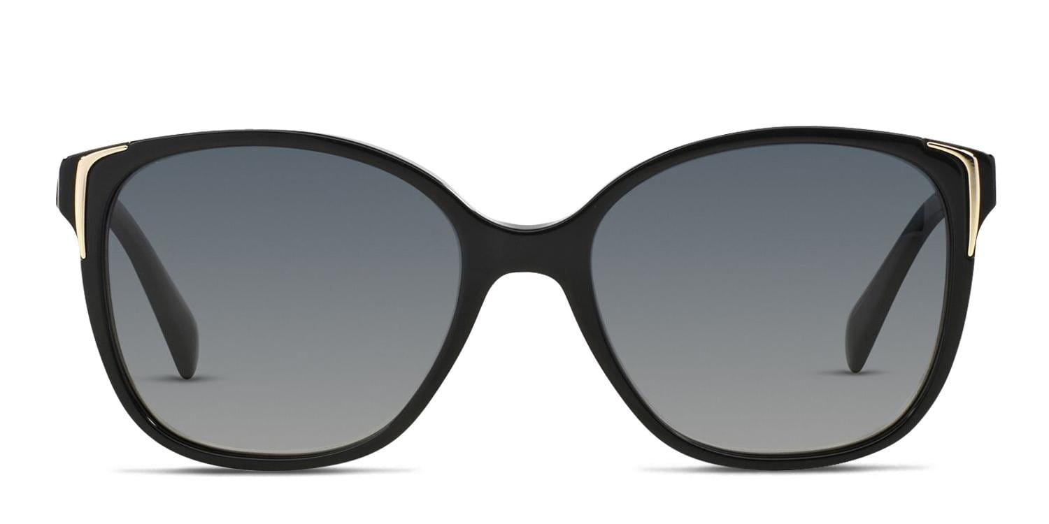 Prada PR 01OS Black/Gray Prescription Sunglasses