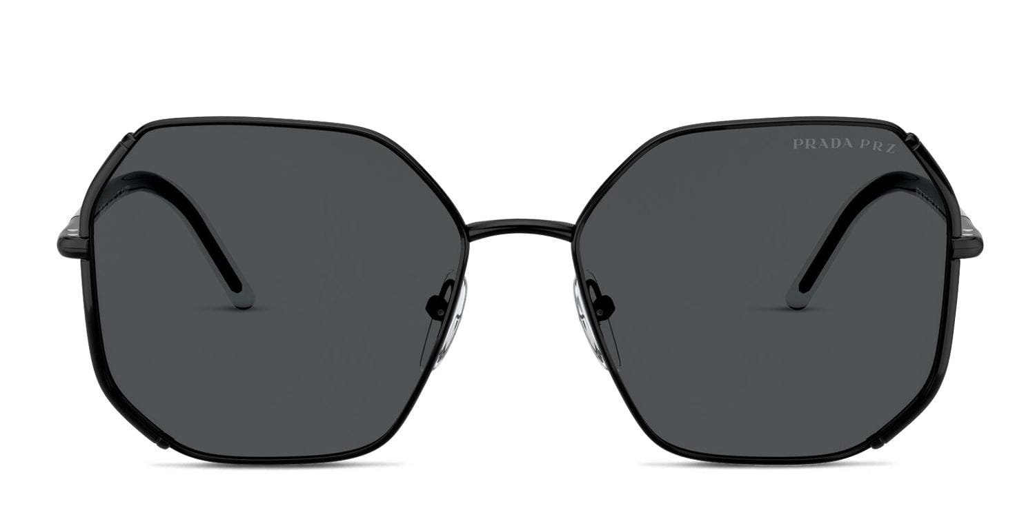 Prada PR 52WS Black Prescription Sunglasses