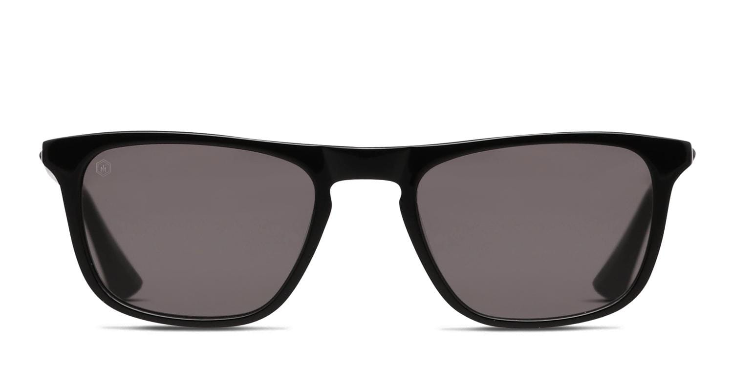 Taylor Morris Shadow Shiny Black Prescription Sunglasses
