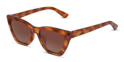 Diff Camila Tortoise Prescription Sunglasses - 50% Off Lenses