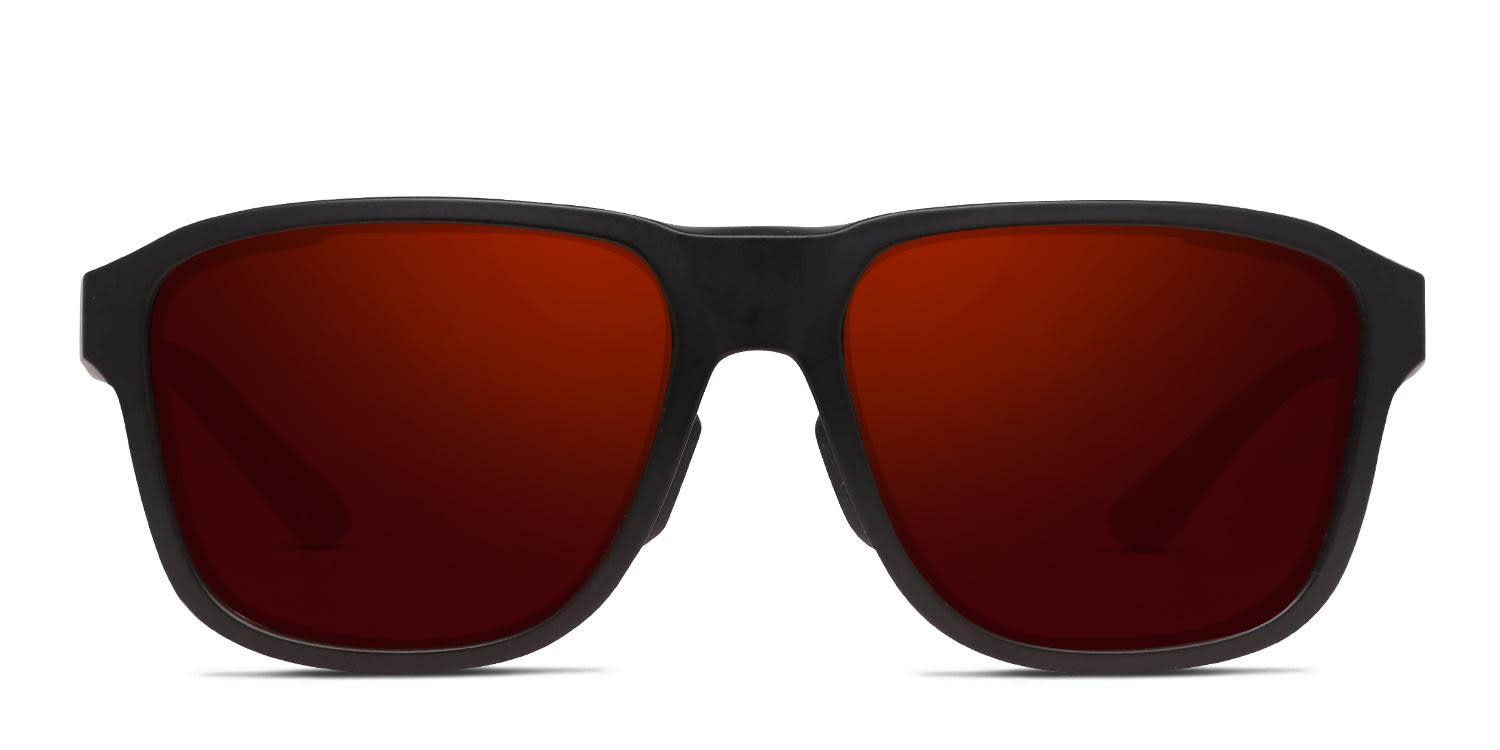 Smith Embark Matte Black, Red Prescription Sunglasses