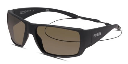 Smith Guides Choice XL Black Prescription Sunglasses