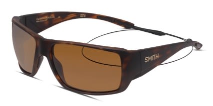 Smith Guides Choice XL Brown, Tortoise Prescription Sunglasses