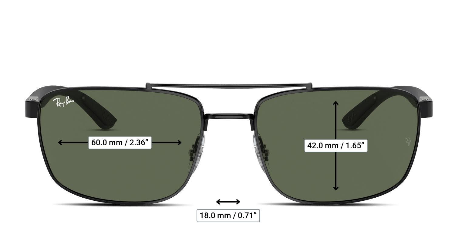 Ray-Ban RB3737 Black Prescription Sunglasses