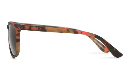 Superdry SDS-Shockwave Tortoise, Orange, Brown Prescription Sunglasses