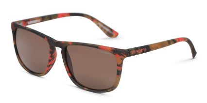 Superdry SDS-Shockwave Tortoise, Orange, Brown Prescription Sunglasses