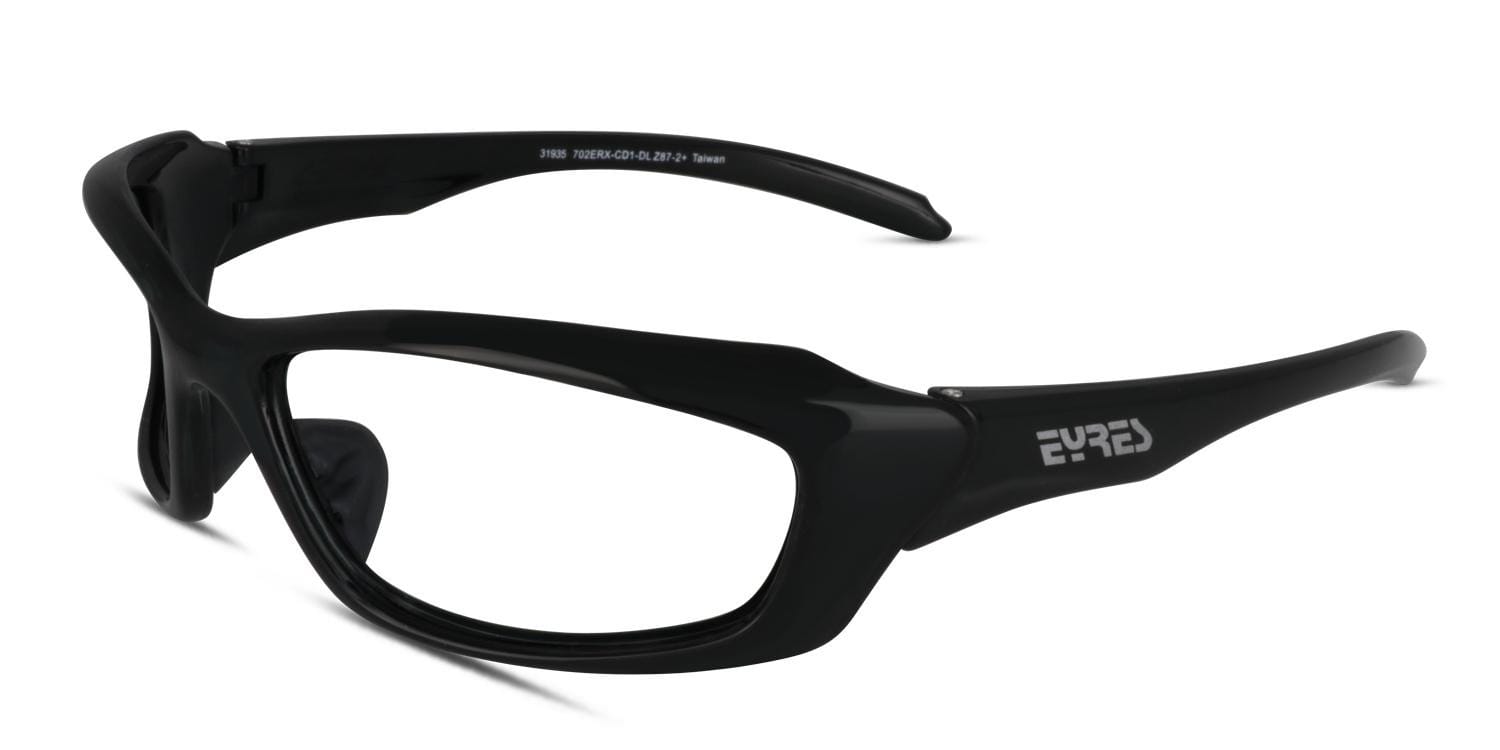 Eyres 702E Razor Evo Black Prescription Eyeglasses