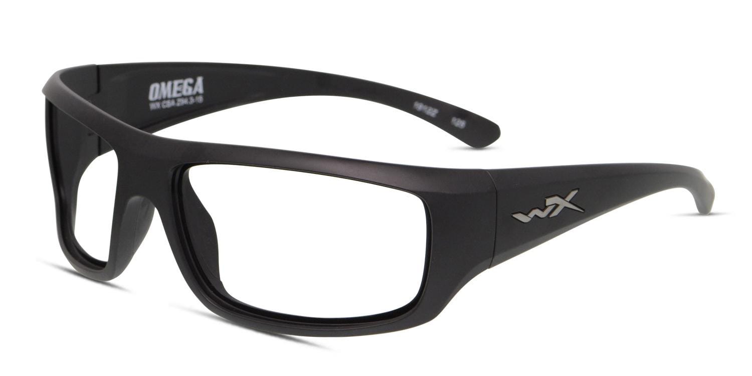 Wiley X Omega Black Prescription Eyeglasses