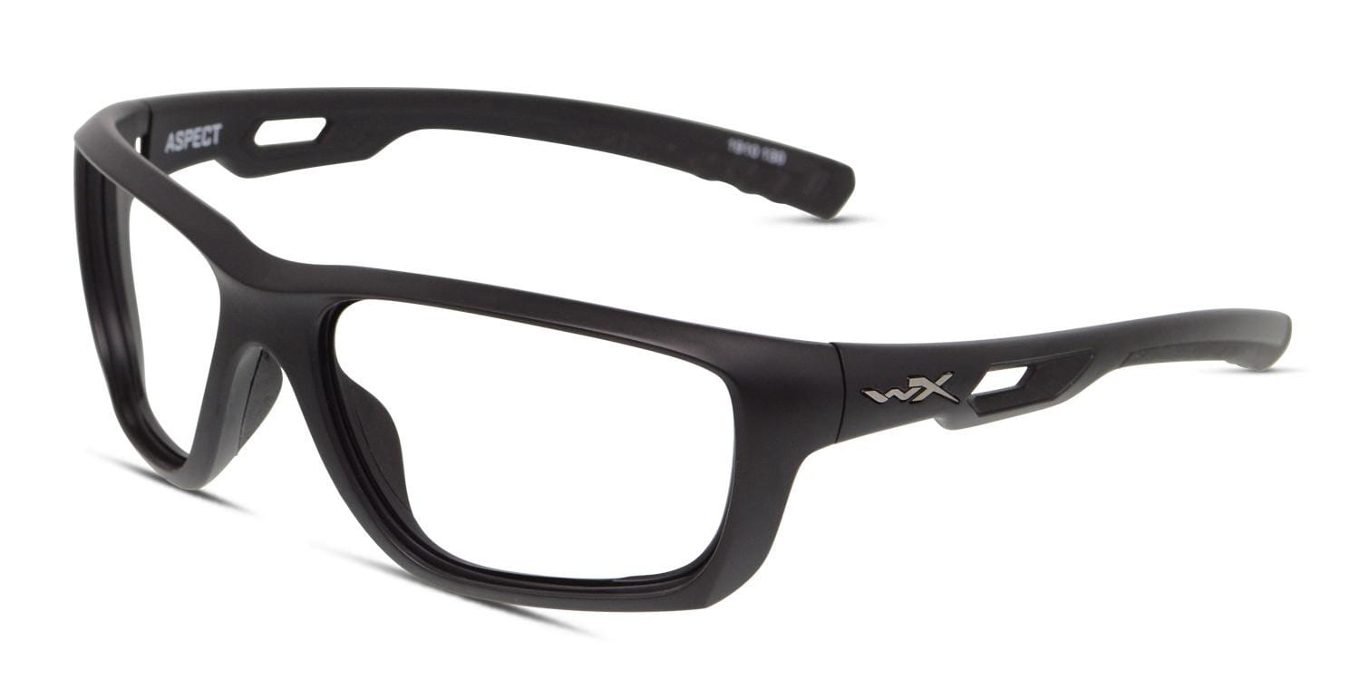 Wiley X Aspect Black Prescription Eyeglasses