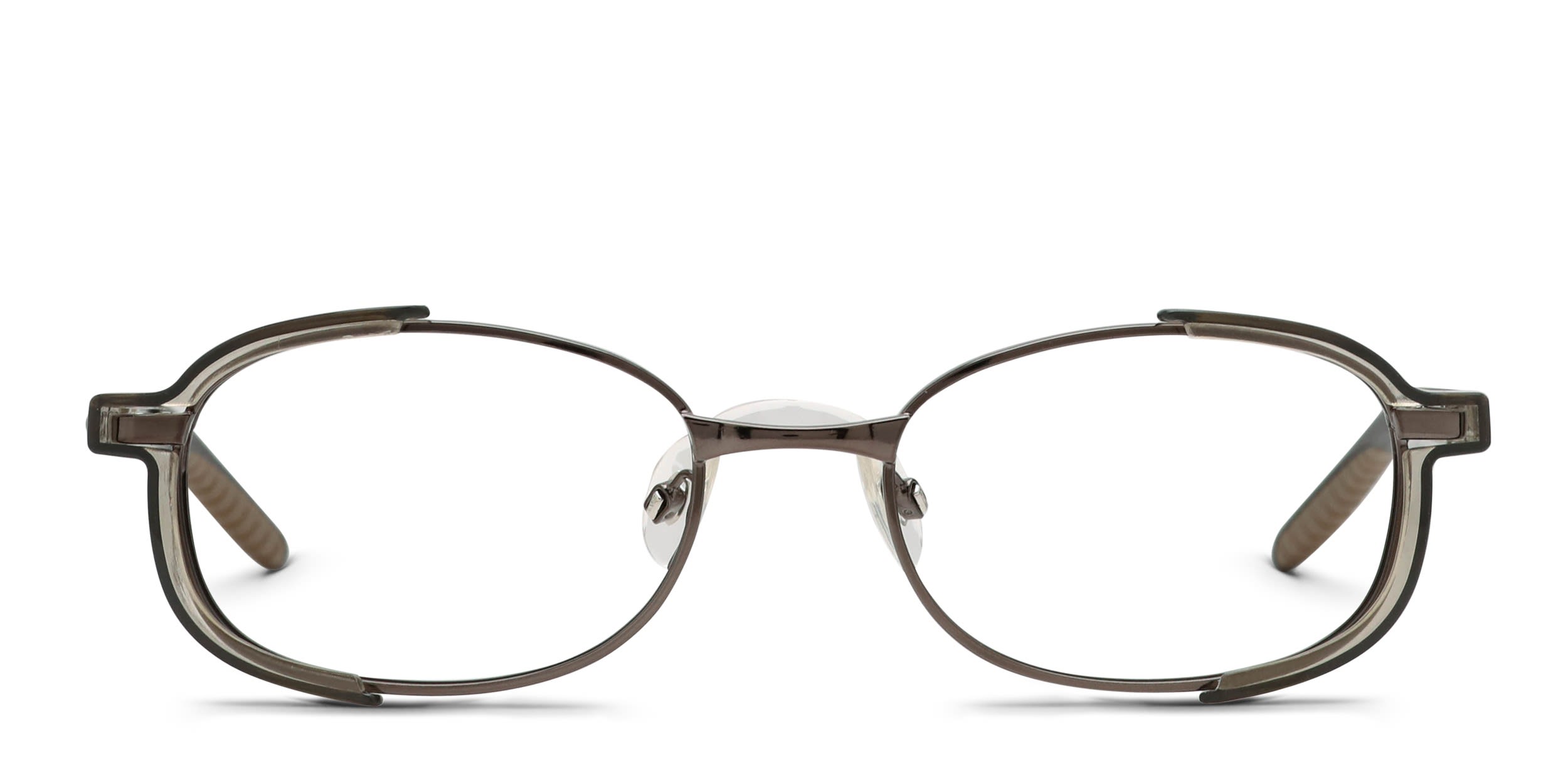 Eyres Optix Gunmetal Prescription Eyeglasses