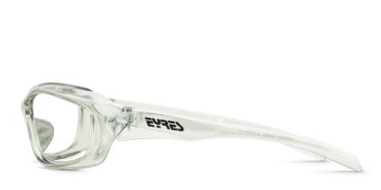 Eyres Razor Clear, Gray Prescription Eyeglasses