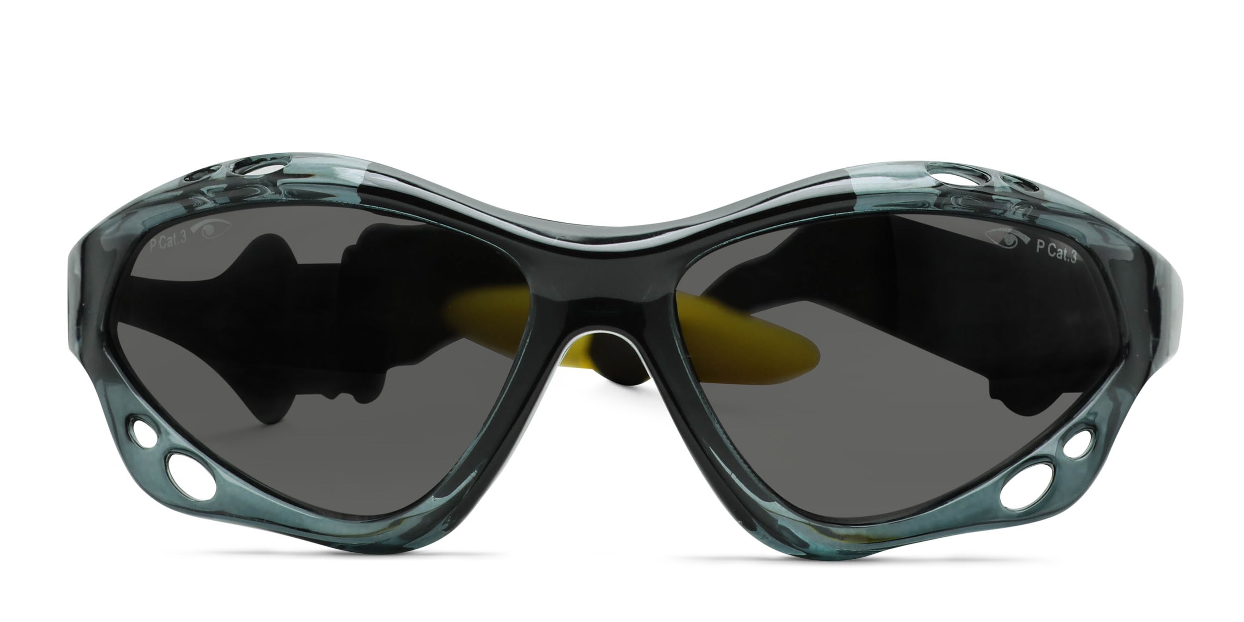 Eyres Mistral Gray, Clear Prescription Sunglasses