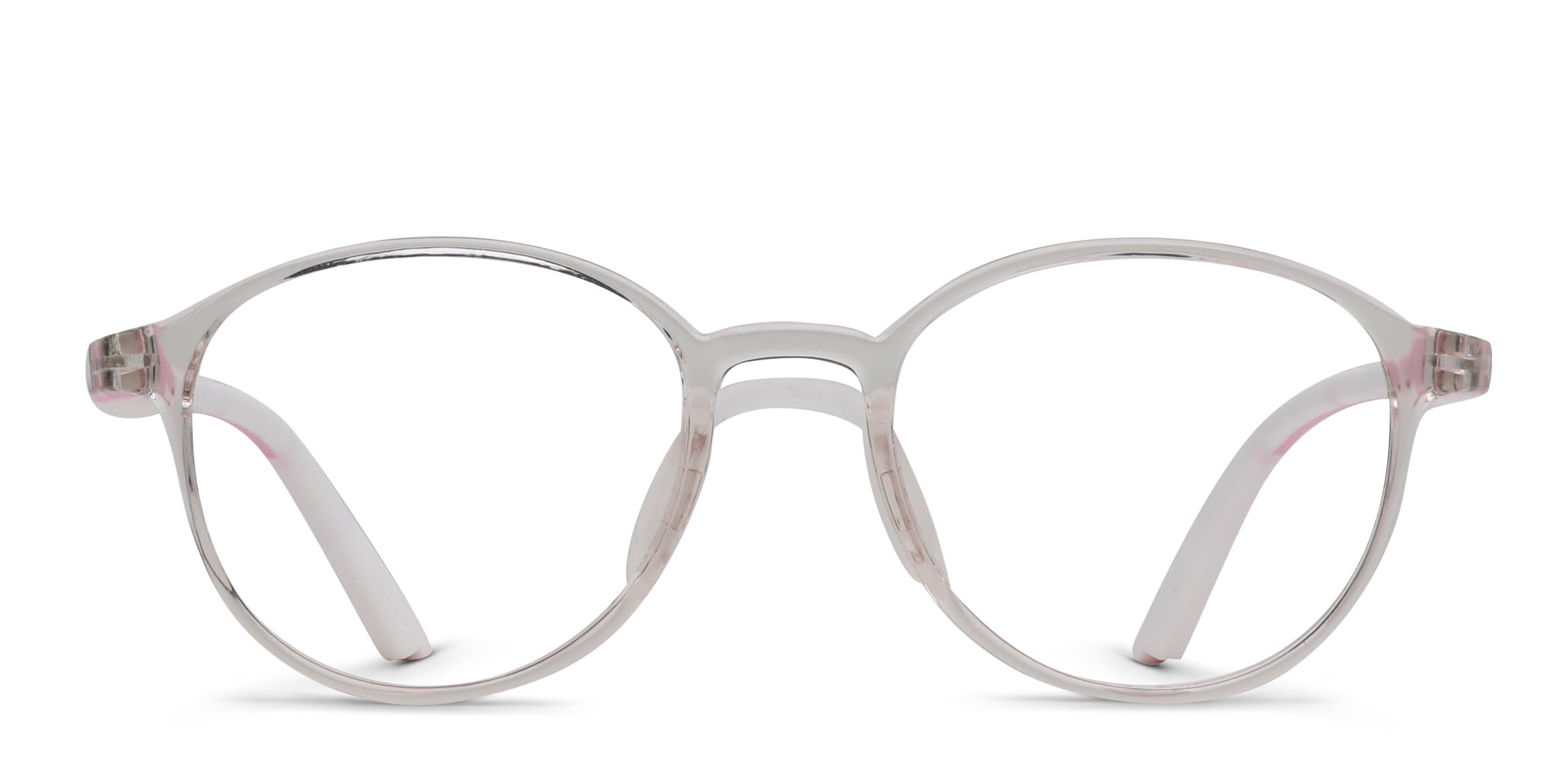 Summer Jr. Kids Clear, Pink Prescription Eyeglasses