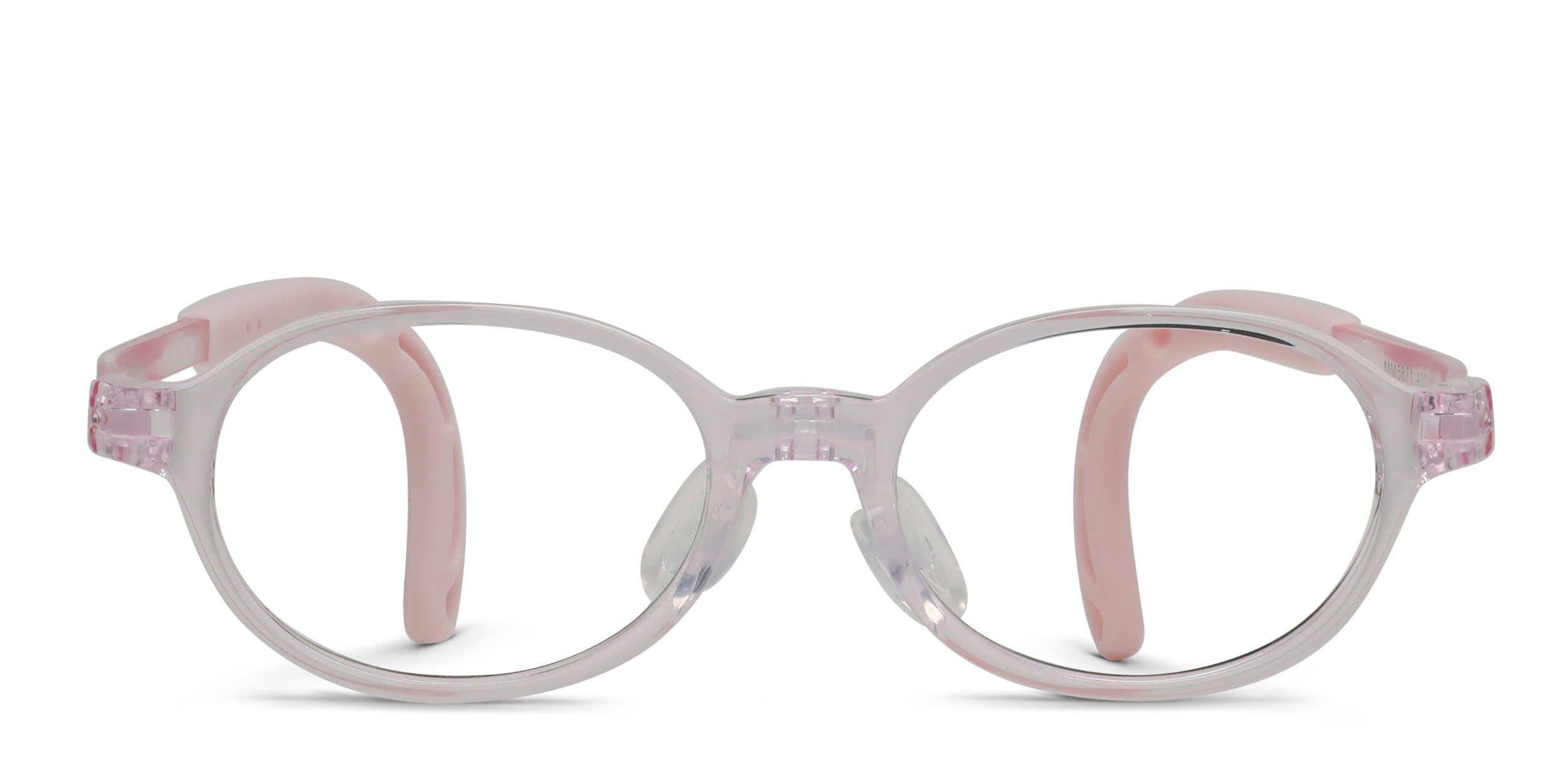 Shirley Kids Pink, Clear Prescription Eyeglasses