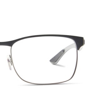 Ray-Ban RX8416 Black, Gunmetal Eyeglasses | Includes Free Rx Lenses ...