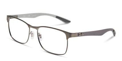 Ray-Ban RX8416 Gunmetal Eyeglasses | Includes Free Rx Lenses ...