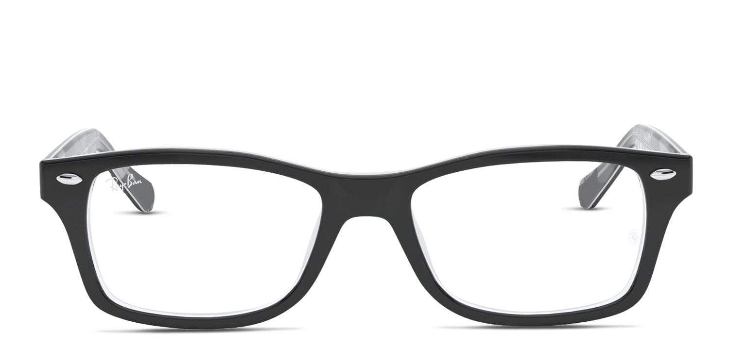 Ray-Ban RY1531 Kids Black/Clear/Gray Eyeglasses | Includes Free Rx ...