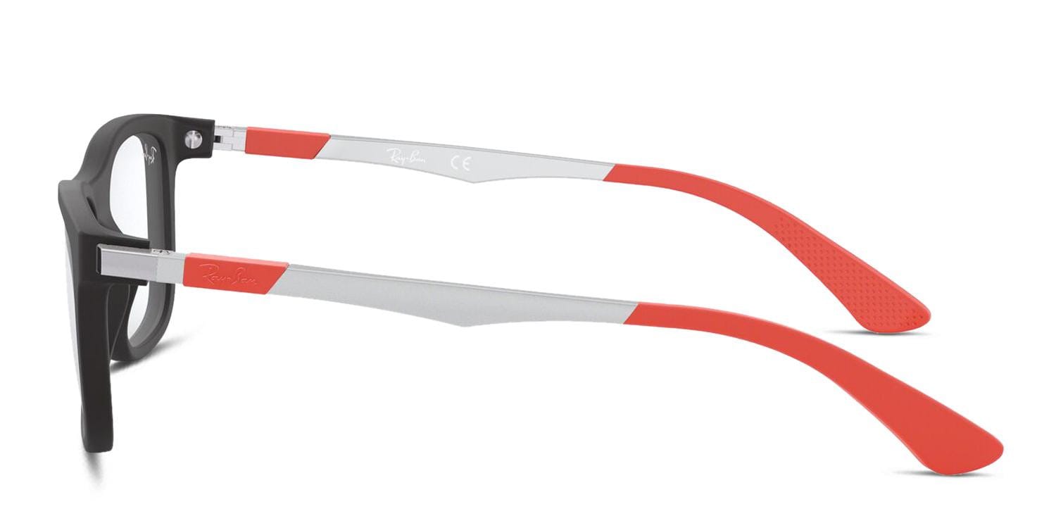 Ray-Ban RY1549 Kids Black/Silver/Orange Prescription eyeglasses