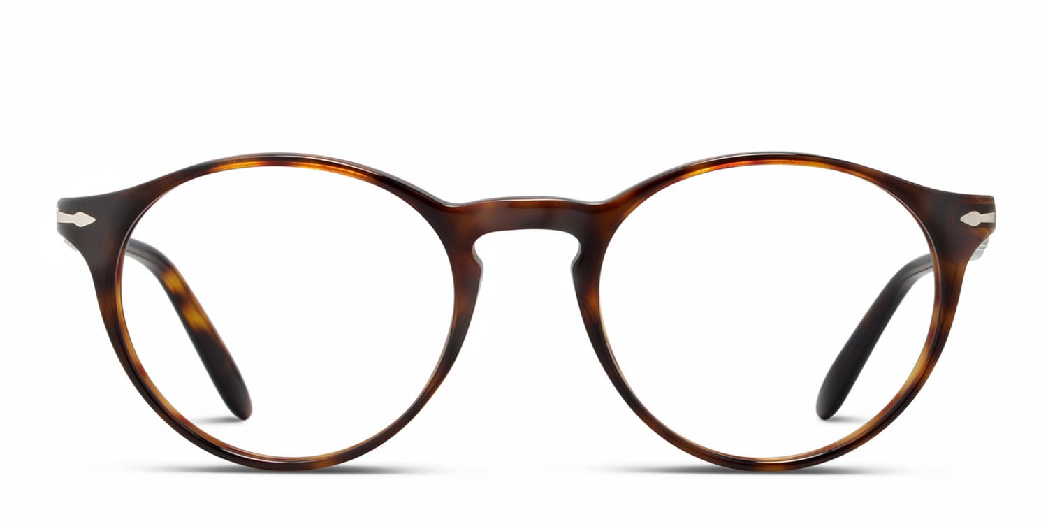 Persol 3092V Brown w/Tortoise Eyeglasses | Includes Free Rx Lenses ...
