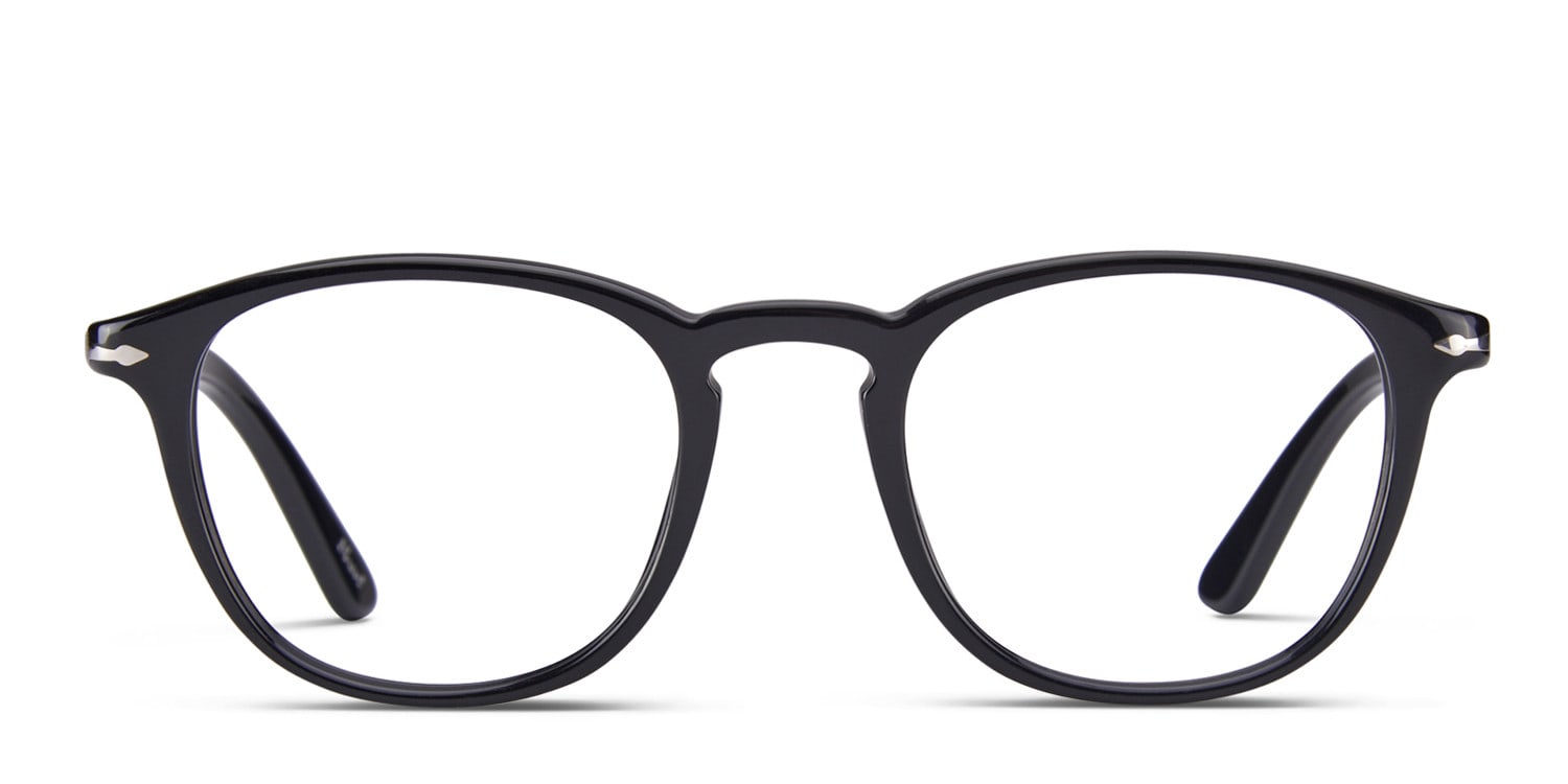 Persol 3143V Black Eyeglasses | Includes Free Rx Lenses | GlassesUSA.com