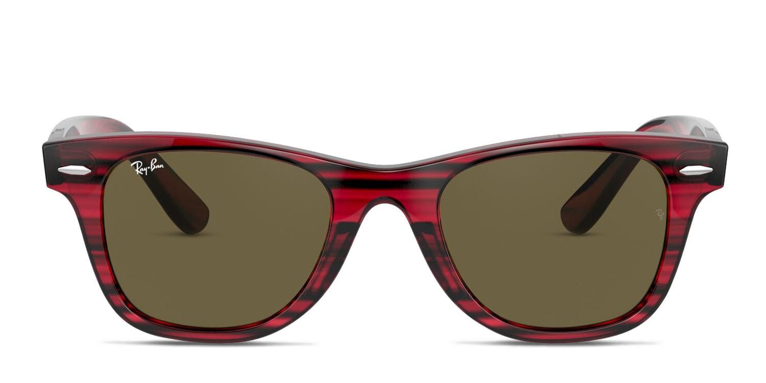 Ray-Ban RJ9066S Kids Red, Tortoise Prescription Sunglasses - 50% Off Lenses