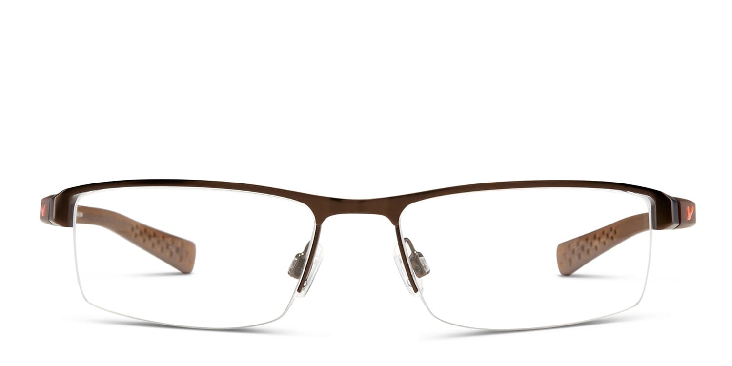 Nike 8095 Brown Prescription eyeglasses