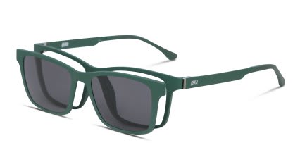 Revel Resolve Green w/Clip-On Prescription Eyeglasses