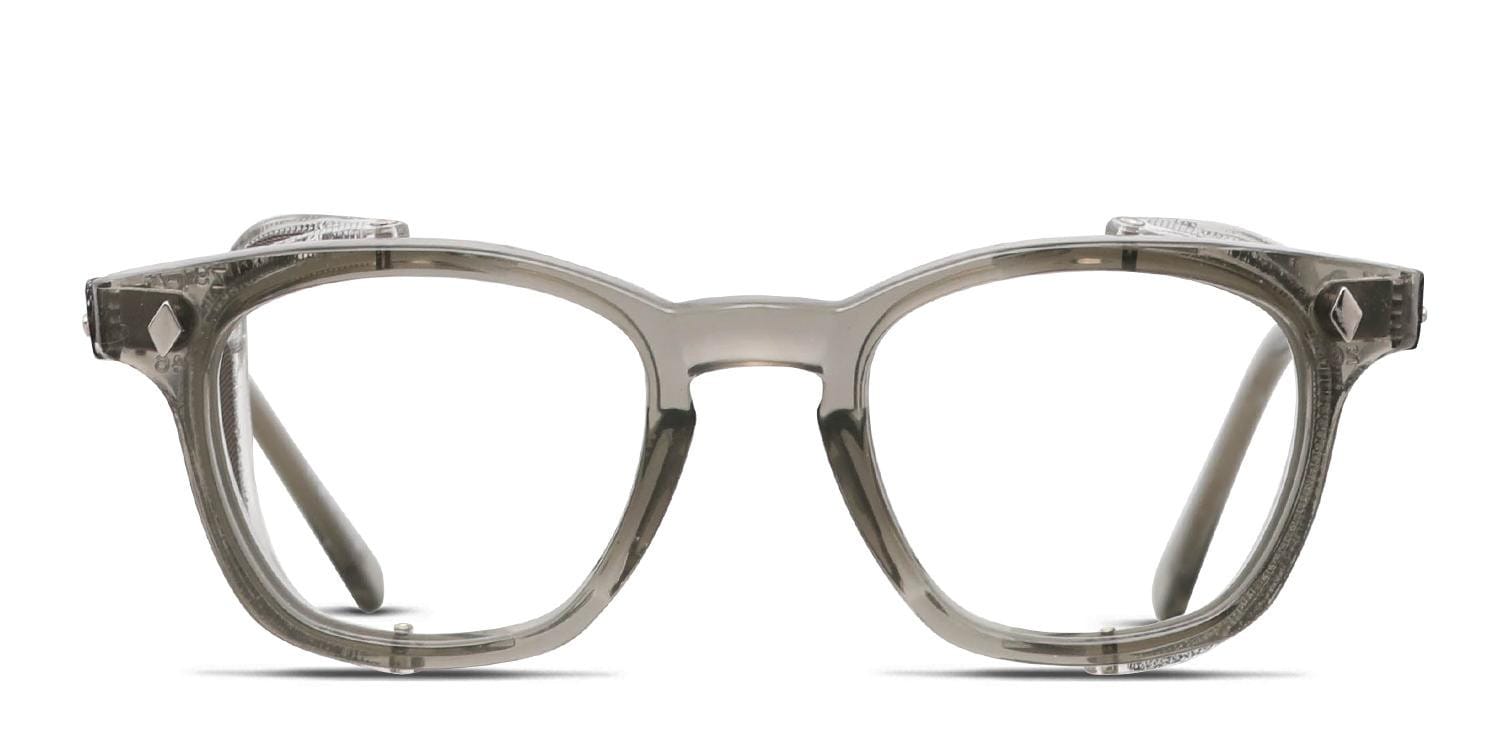 Pentax F9800 w/Breeze Catchers Gray/Clear Eyeglasses | Includes Free Rx ...