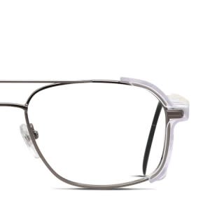 Pentax Beta Gunmetal Eyeglasses | Includes Free Rx Lenses | GlassesUSA.com