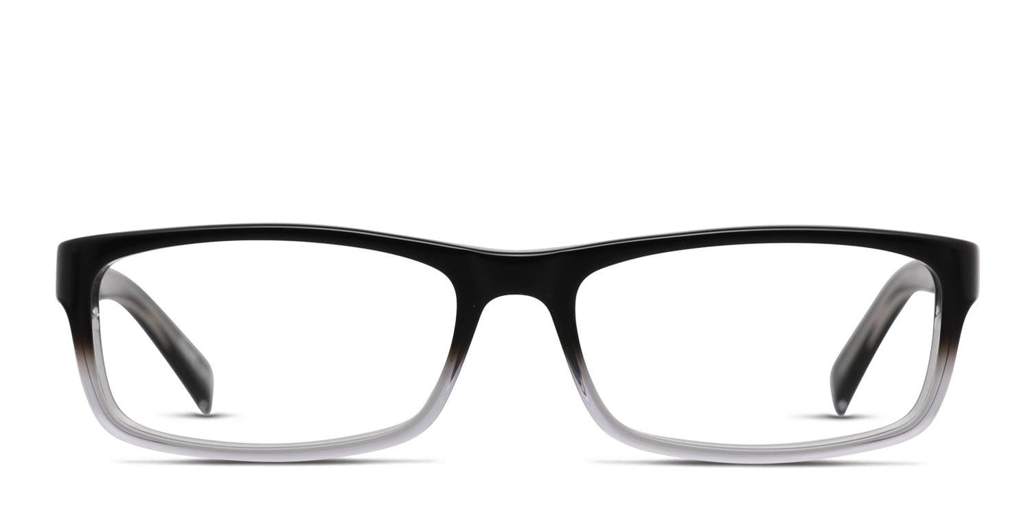 Pentax D490 Black/Clear Eyeglasses | Includes Free Rx Lenses ...