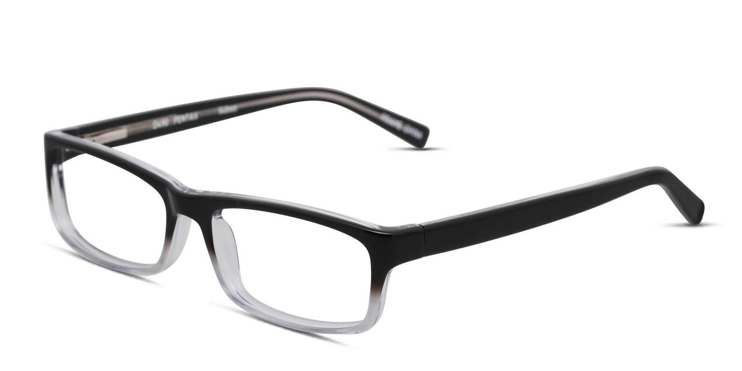 Pentax D490 Black/Clear Prescription Eyeglasses