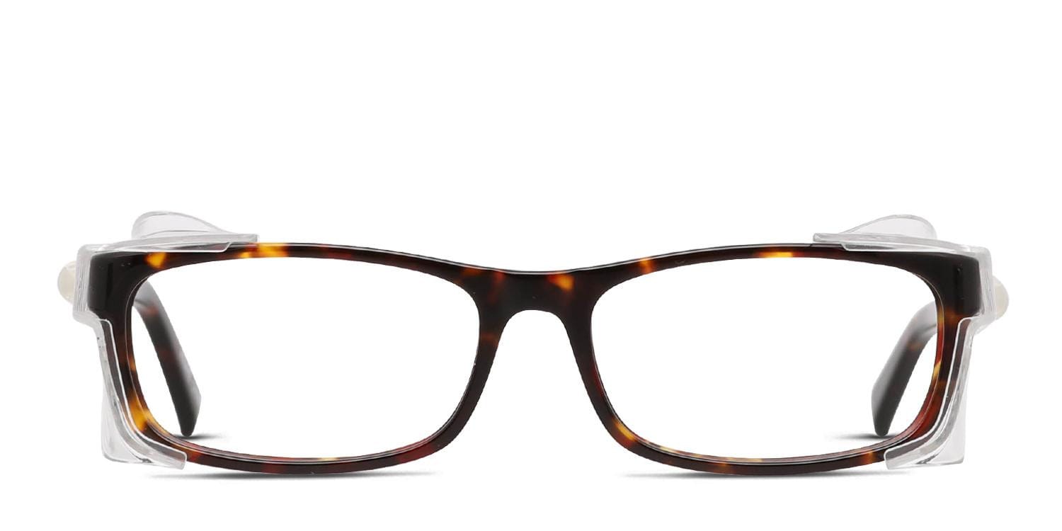Pentax D490 Brown/Tortoise Eyeglasses | Includes Free Rx Lenses ...